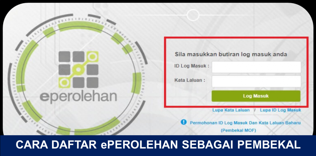 CARA DAFTAR ePEROLEHAN SEBAGAI PEMBEKAL - SumberHarian